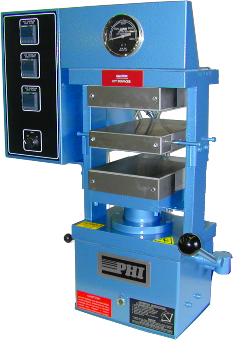 Presses – Manual Hydraulic Compression – 20, 30, & 50 TON – PHI