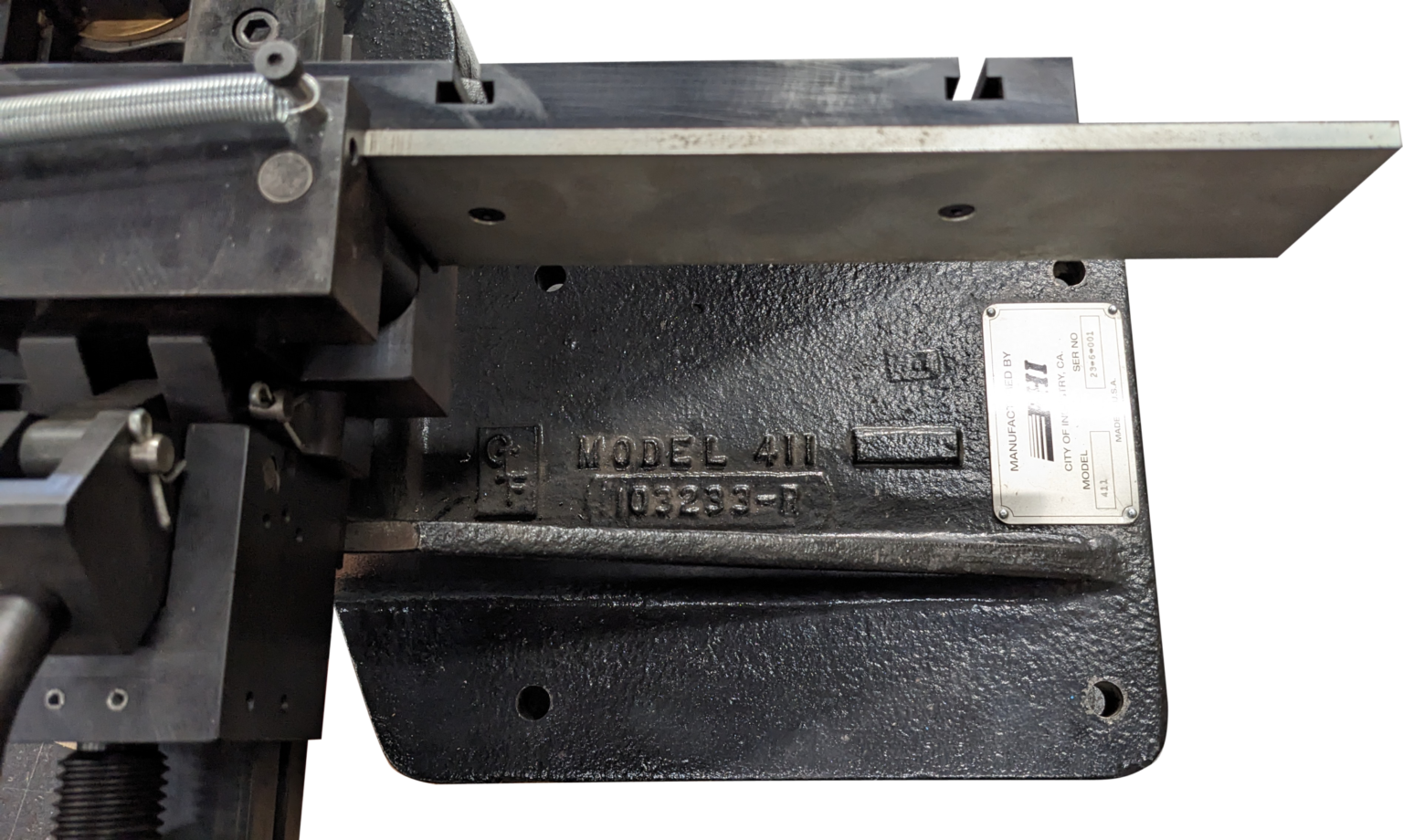 PHI 411 Manual Tube Bender – PHI